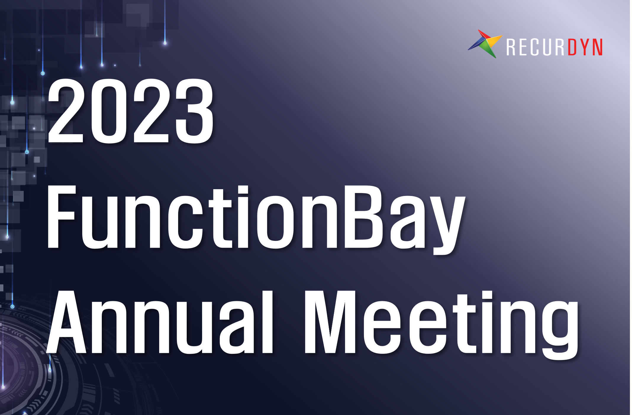 FunctionBay Technical Support Site | [Event] 2023 Annual Meeting (Feb 23-24)